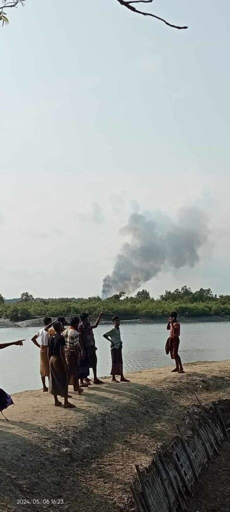 Rohingya villagers forcibly displaced in Maungdaw - Rohingya Vision